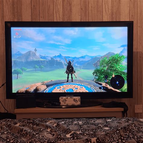 New Tv Big Screen For Botw R Breath Of The Wild