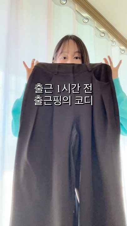 출근핑의 오늘의 코디 출근룩 데일리룩 데일리룩코디 직장인데일리룩 Dailylook Ootd 출근룩릴스 릴스