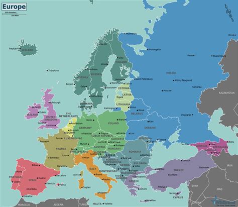 File Europe Regions Png Wikitravel
