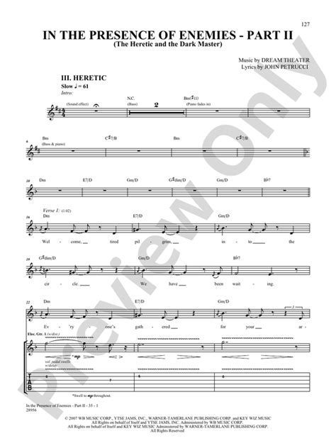 in the presence of enemies part 2 guitar dream theater digital