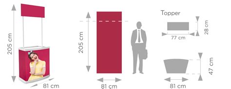 Toppercounter Eckig Clip