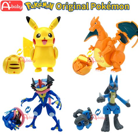 Pokemon โปเกมอน Pikachu Charizard Greninja Lucario Mewtwo Eevee ของเล่น
