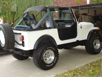 1983 Jeep Cj7 White