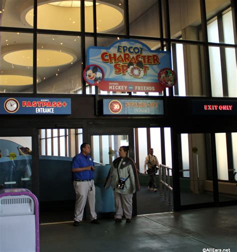 Epcot Character Spot With Baymax And Mickey And Friends