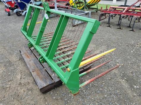 Green 3 0m Silage Stack Fork Mech Agriculture