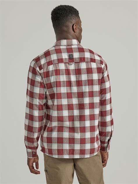 Atg By Wrangler® Mens Thermal Lined Flannel Shirt