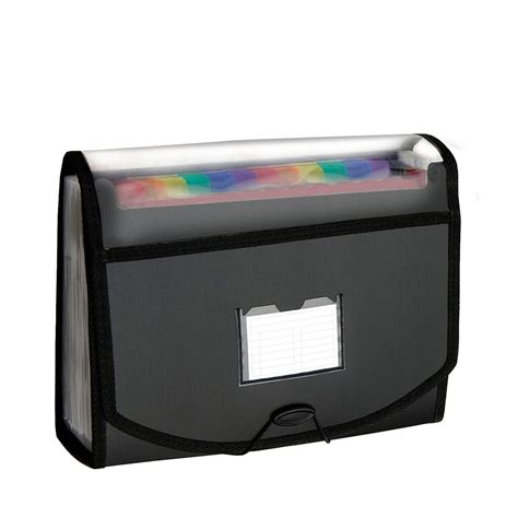 Nisun File Folder 25 Pockets Filing Accordion Folder Document Organiser