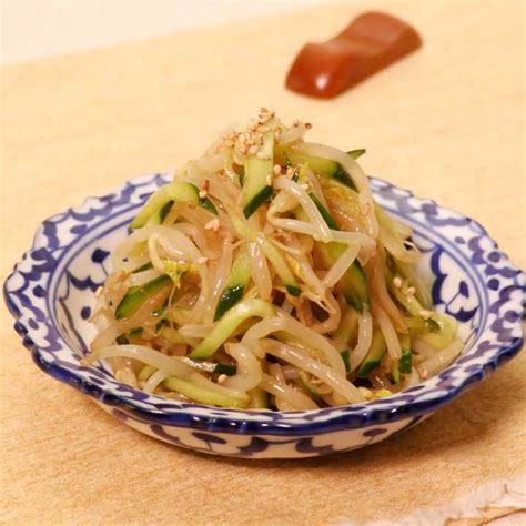 やみつき副菜♪ もやしときゅうりのナムルのレシピ動画・作り方 Delish Kitchen