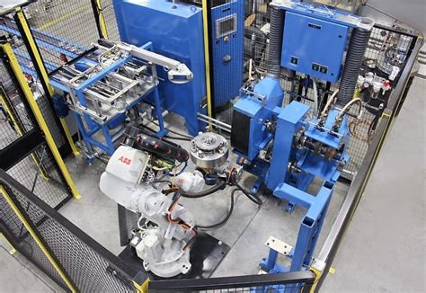 Press And Injection Mold Robotic Machine Tending Mesh Automation Inc
