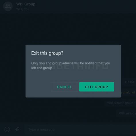 WhatsApp Is Working On Silently Exit Groups WABetaInfo