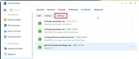 Ghost On Synology