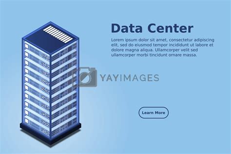 Mainframe Powered Server High Technology Concept Data Center Cloud Data Storage By Aozora