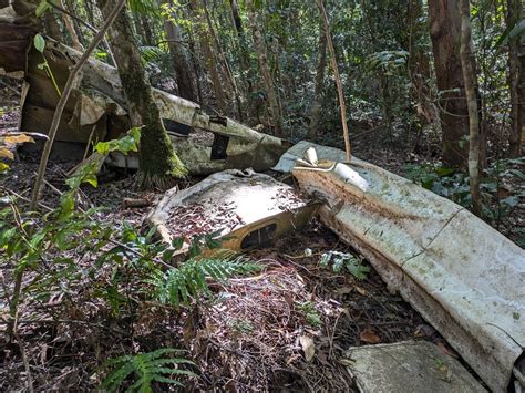 Piper Comanche Wreck Daguilar National Park Qld Beautiful Bushwalks