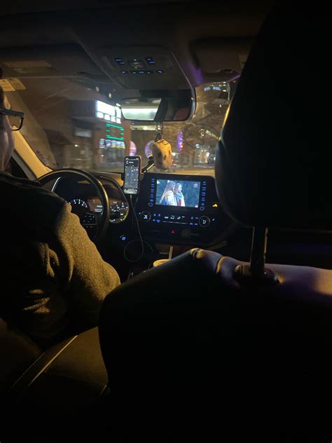 My Driver Here In Louisville Is Watching Tv On His Dashboard There Was