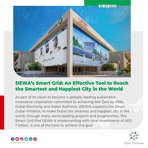 Forsan Uae On Linkedin Uae Dewa Smartdubai Netzero