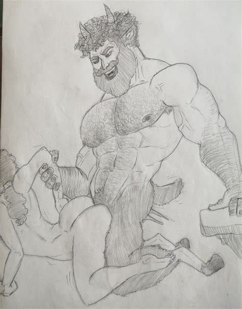 Rule 34 Arm Grab Beard Bearded Cocky Domination Facial Hair Faun From Behind Position Gay