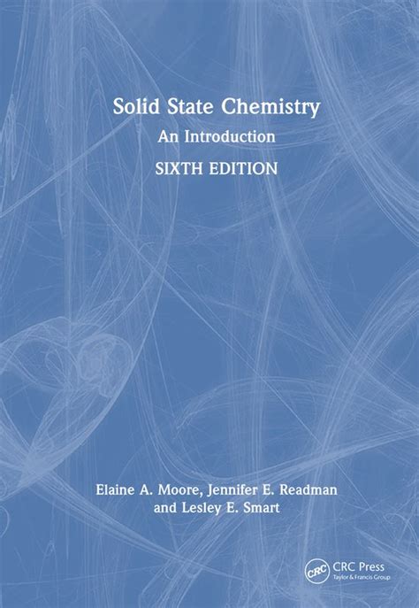 Solid State Chemistry 9781032728940 Elaine A Moore Boeken Bol