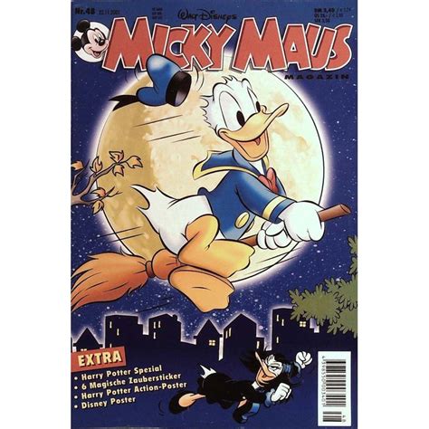 Micky Maus Nr 48 22 November 2001 Donald Duck Magazin
