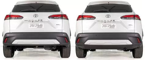 Spoiler Protetor Traseiro Corolla Cross Preto Tg Poli Oferta Frete grátis