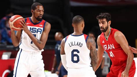 Tokyo Olympics Following Big Win Kevin Durant And Damian Lillard
