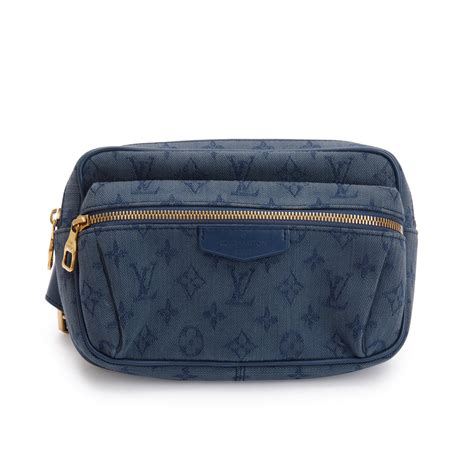 Louis Vuitton Denim Monogram Outdoor Bumbag W Box Oliver Jewellery