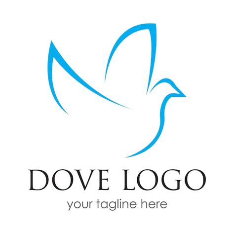 Premium Vector Bird Dove Logo Template