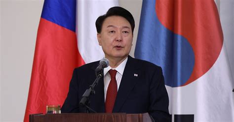 윤대통령 체코 원전 전략적 파트너십 강화원자력 동맹 구축