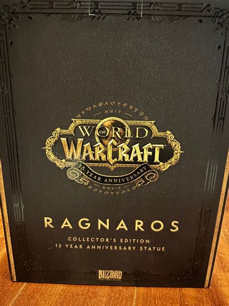 World Of Warcraft 15th Anniversary Collectors Edition Ragnaros