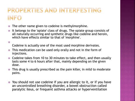 Ppt Codeine Powerpoint Presentation Free Download Id2035369