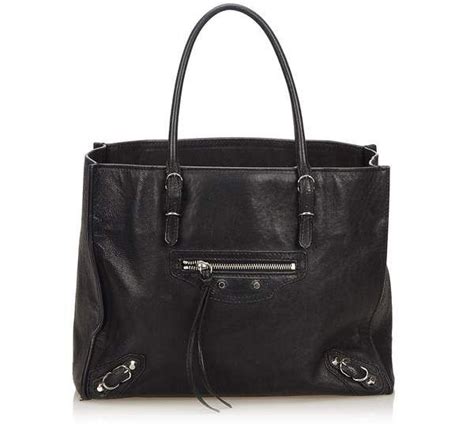 Balenciaga Vintage Mini Papier A5 Tote Balenciaga Leather Balenciaga