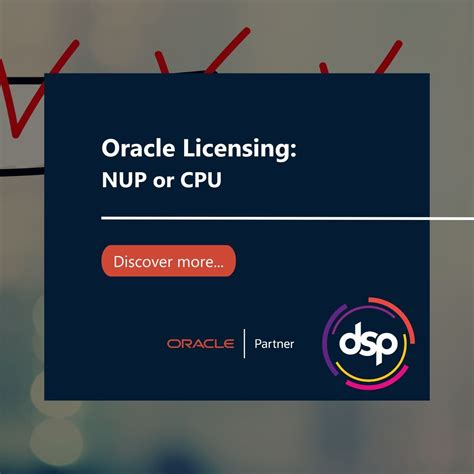 Dsp On Linkedin Oracle Oraclelicensing Oraclepartner Licensing