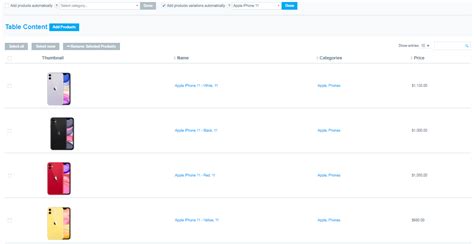 2 Create Your First Product Table WBW Add New Table