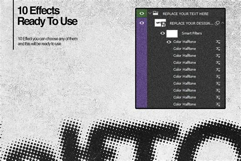 Halftone Text Effect Free Download Creativetacos