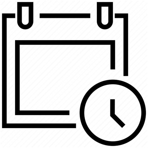 Calendar Date Event Pending Schedule Time Wait Icon