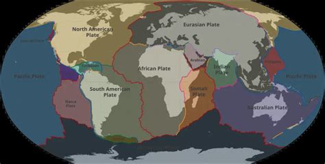 Tectonic Plates The Hidden Forces Shaping Our World Map Vivid Maps