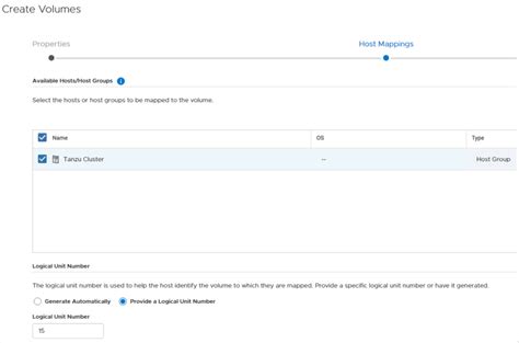 block volumes dell powerstore vmware vsphere with tanzu and tkg