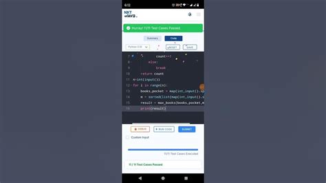 Maximum Number Of Books Using Python Nxtwave Ccbp Python Coding