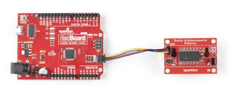 Moving Beyond The Ordinary With The Qwiic Alphanumeric Display SparkFun Learn