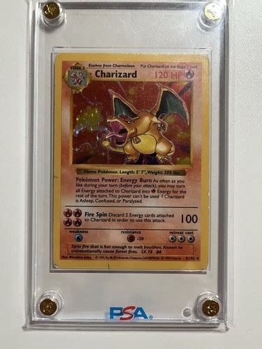 Charizard Shadowless 4 Pokemon Base Set Ebay