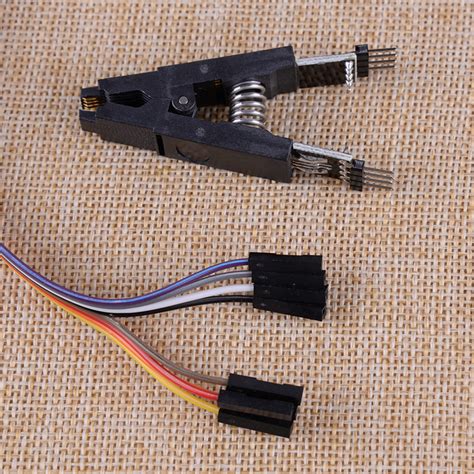SOP8 SOIC8 Test Clip fit for 93CXX 25CXX 24CXX programming Programmer ...