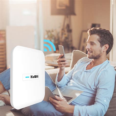KuWFi Dual Band WIFI Ceiling AP Mbps MESH G WAN LAN Wireless Access Point