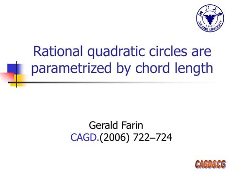 Ppt Curves With Chord Length Parameterization Powerpoint Presentation