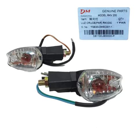 Luz Cruce Rkv 200cc Par Damoto Original MercadoLibre