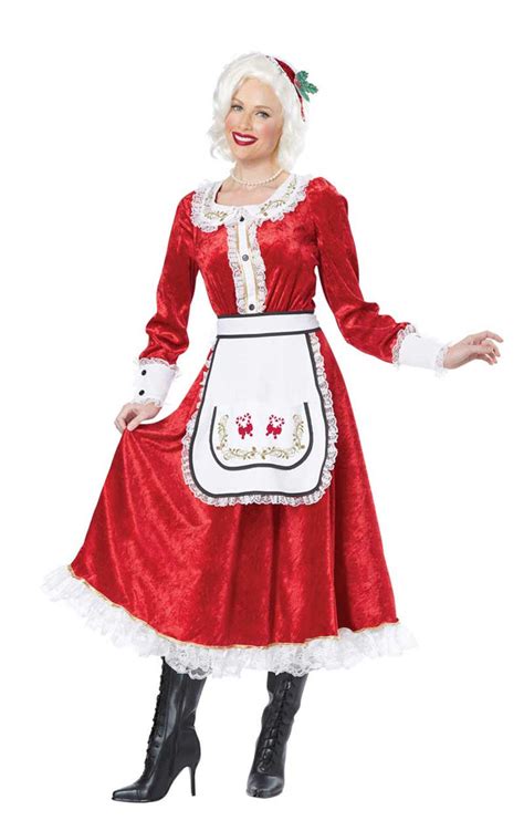 Womens Miss Claus Costume
