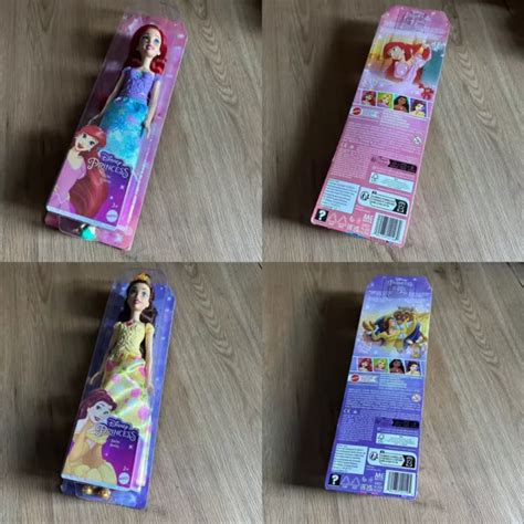 Disney Princess Doll Belle And Ariel Bundle New And Sealed £2499
