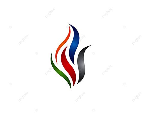 لهب النار شعار قوالب ناقلات أيقونة النفط ناري تعيين مشعل Png