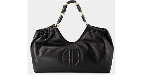 Anine Bing Kate Shopper Bag In Black Lyst