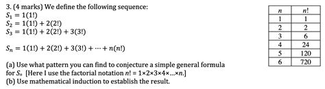 Solved 3 4 Marks We Define The Following Sequence