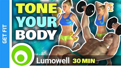 Total Body Toning Workout With Dumbbell Youtube