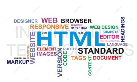 Word Cloud Html Browser Responsive Hyperlink Vector Browser Responsive Hyperlink Png And